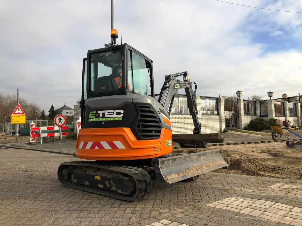 Elektrische graafmachine